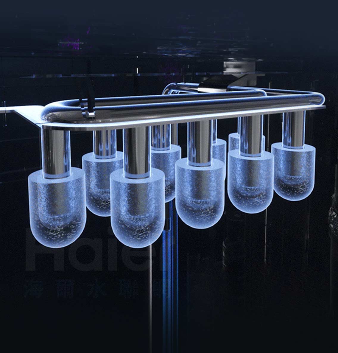 桌上型RO冰鑽瞬熱飲水機 - Haier 海爾水聯網